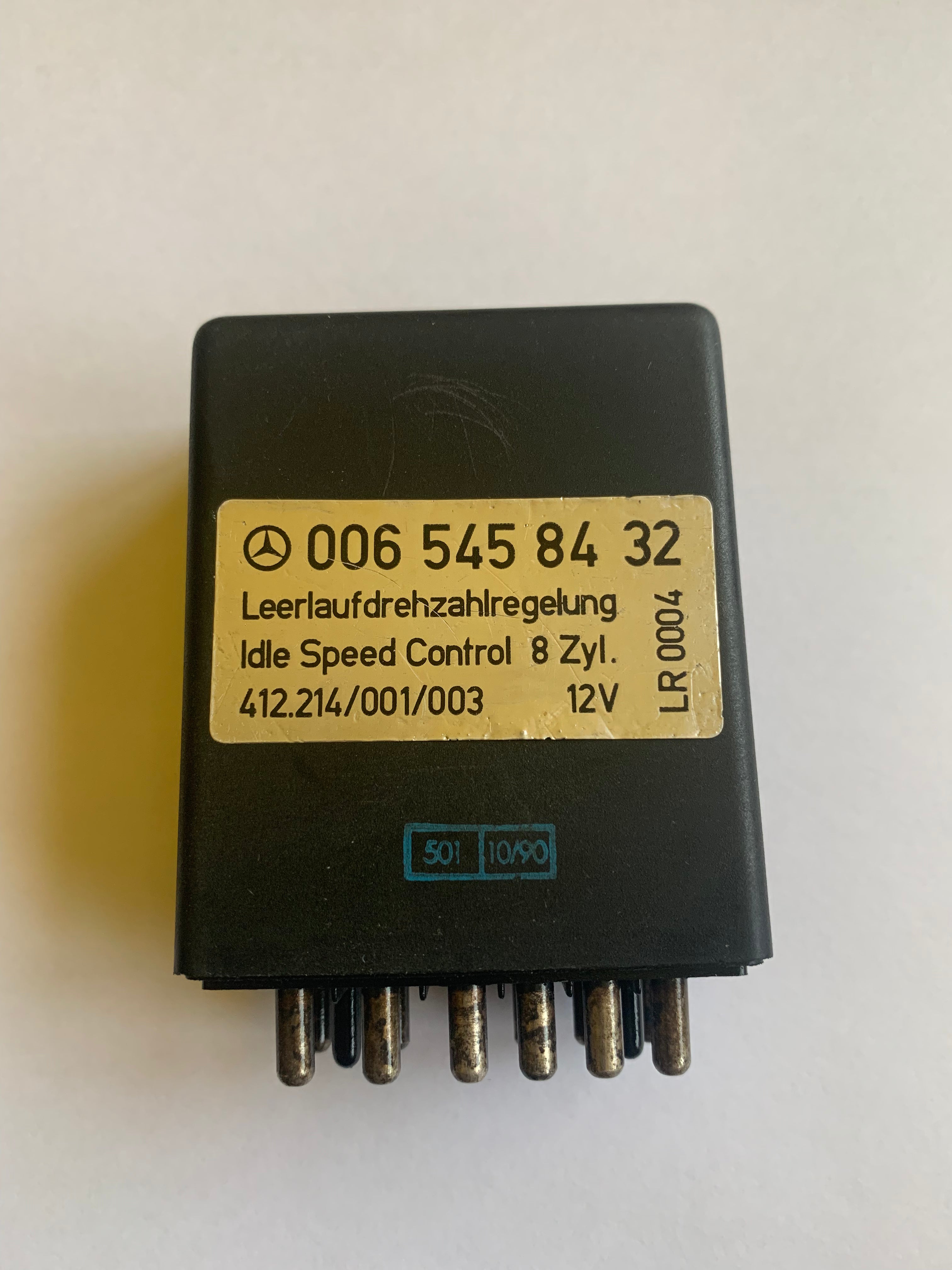 Mercedes idle control unit- new original- without box - w126 - 0065458 ...